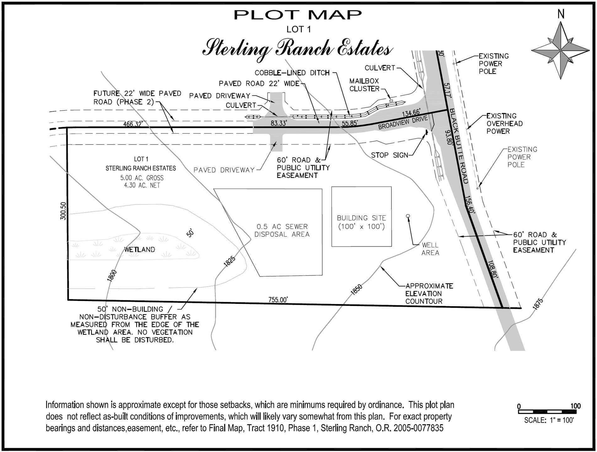 Sterling Ranch Estates, Shingletown CA