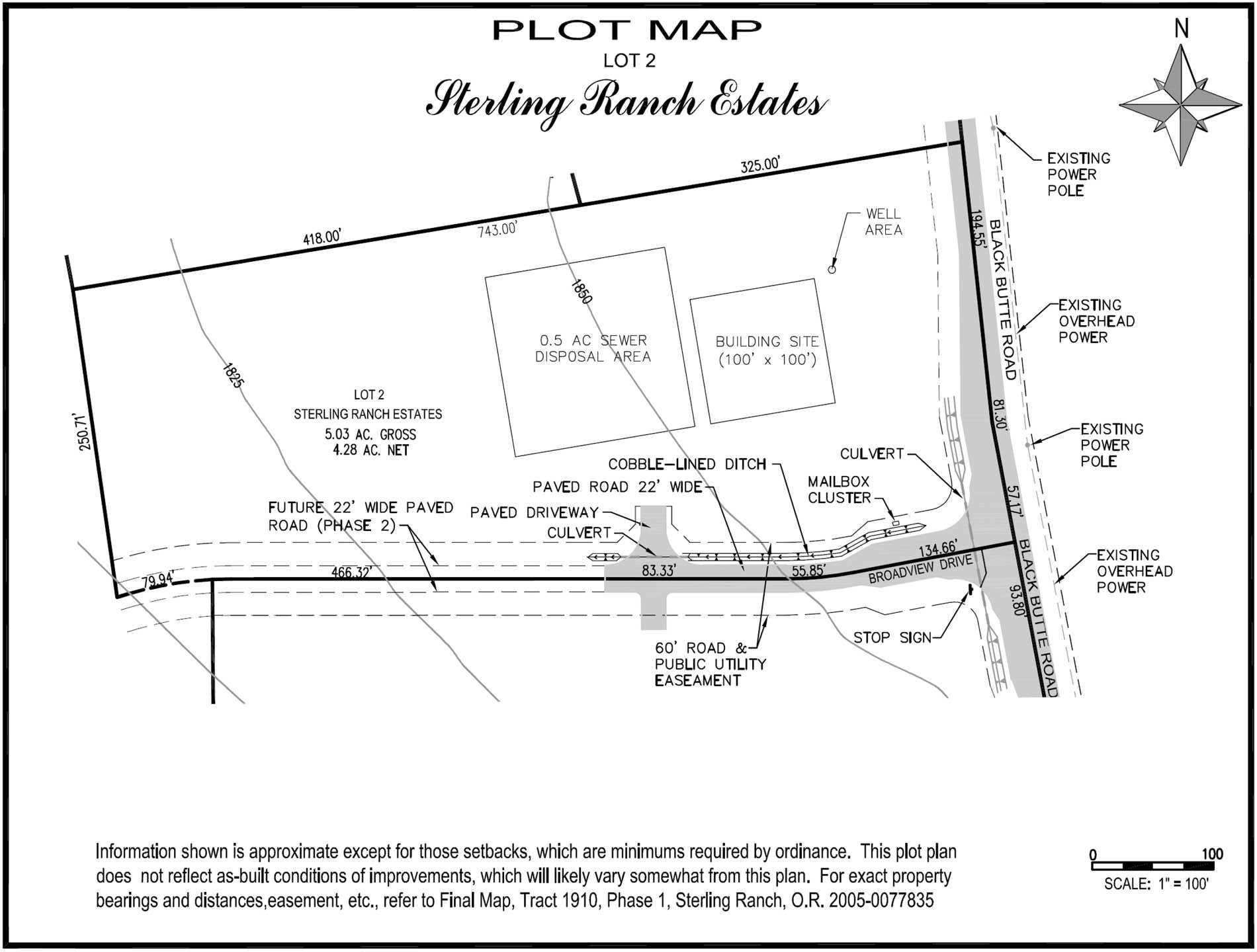 Sterling Ranch Estates, Shingletown CA