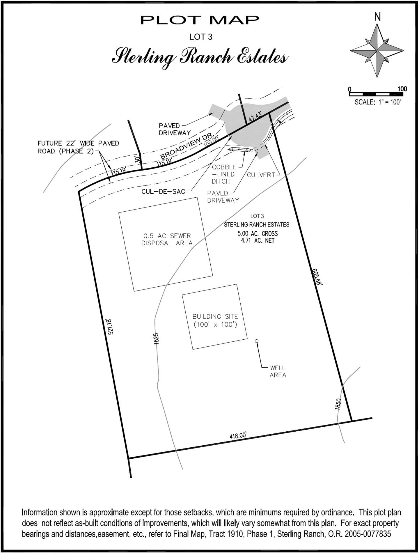 Sterling Ranch Estates, Shingletown CA
