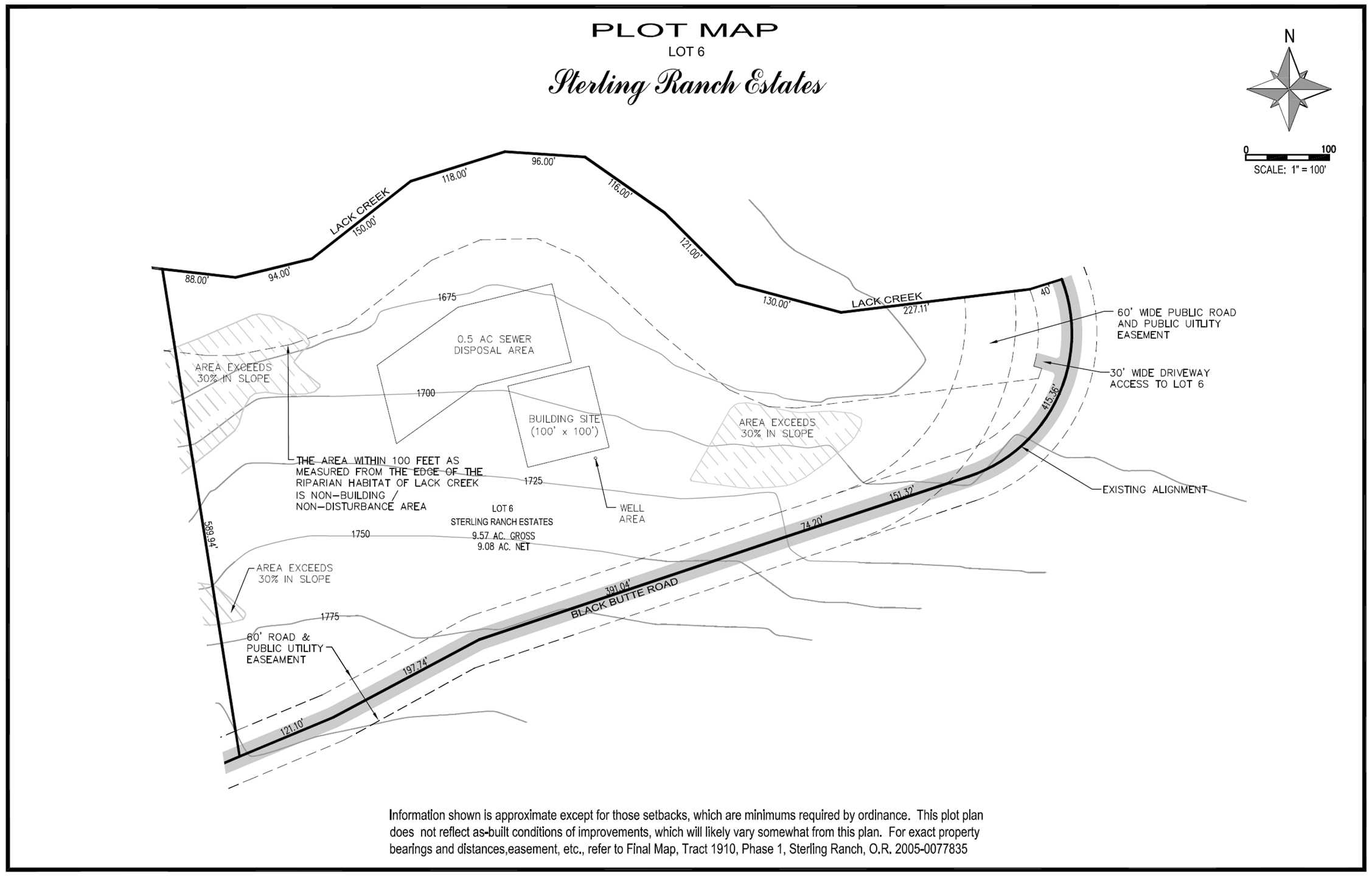 Sterling Ranch Estates, Shingletown CA